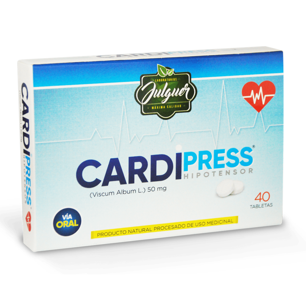 CARDIPRESS *40 TABLETAS – El Paraíso Vegetal