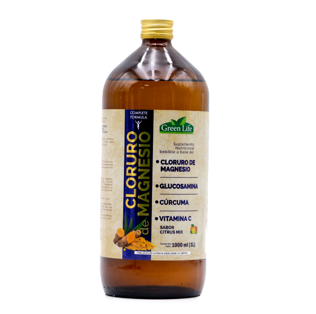 CLORURO DE MAGNESIO JARABE 1000ml GREEN LIFE – El Paraíso Vegetal