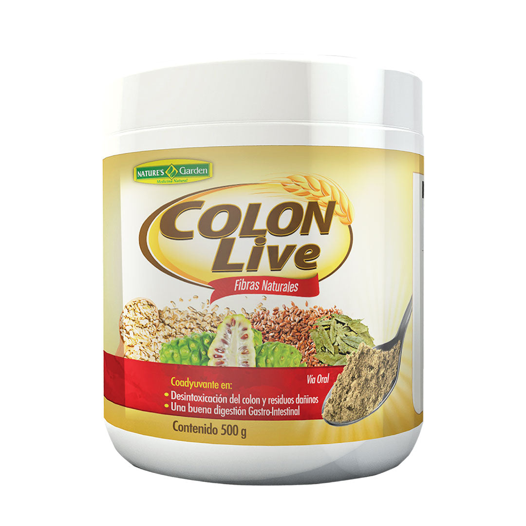 COLON LIVE POLVO 500g – El Paraíso Vegetal