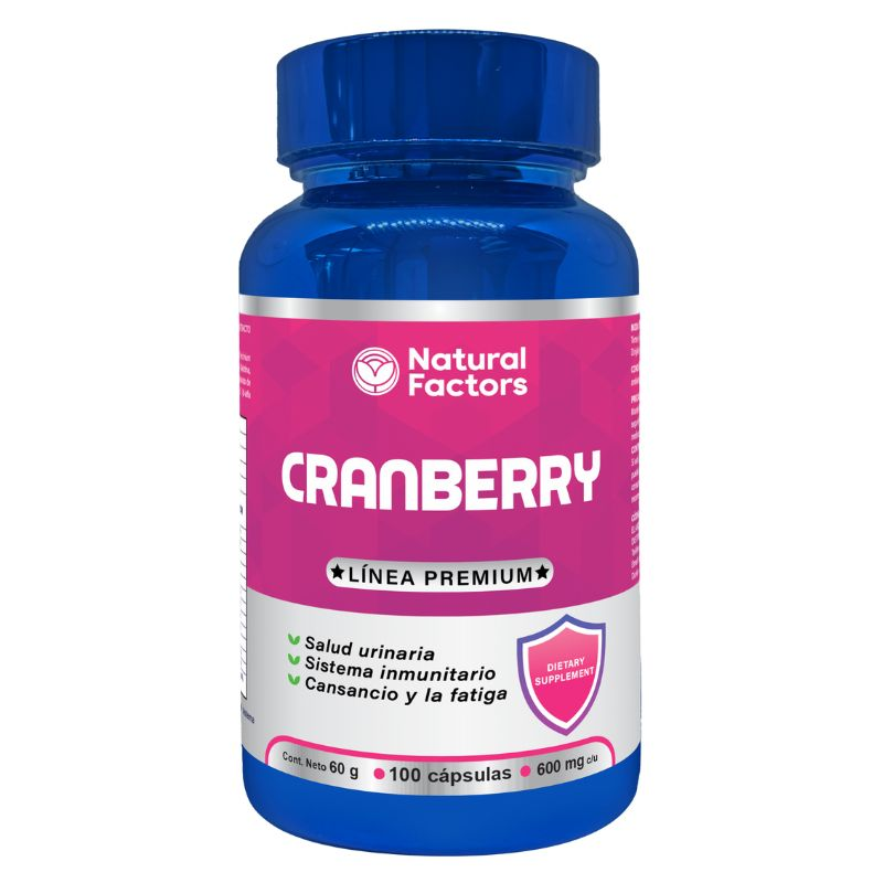 CRANBERRY *100 CÁPSULAS – El Paraíso Vegetal