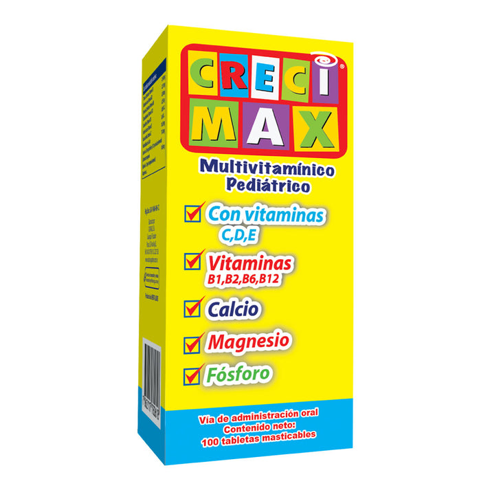 CRECIMAX *100 TABLETAS – El Paraíso Vegetal