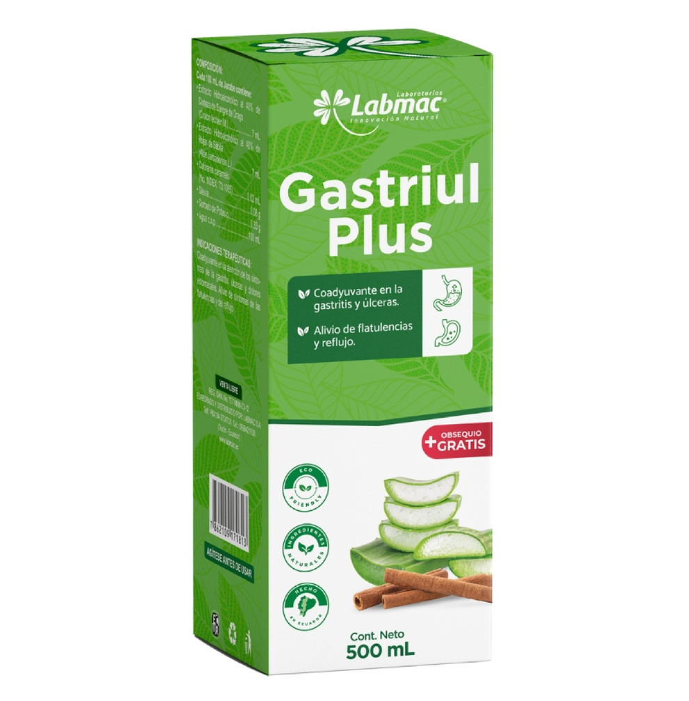 GASTRIUL PLUS JARABE 500ml – El Paraíso Vegetal