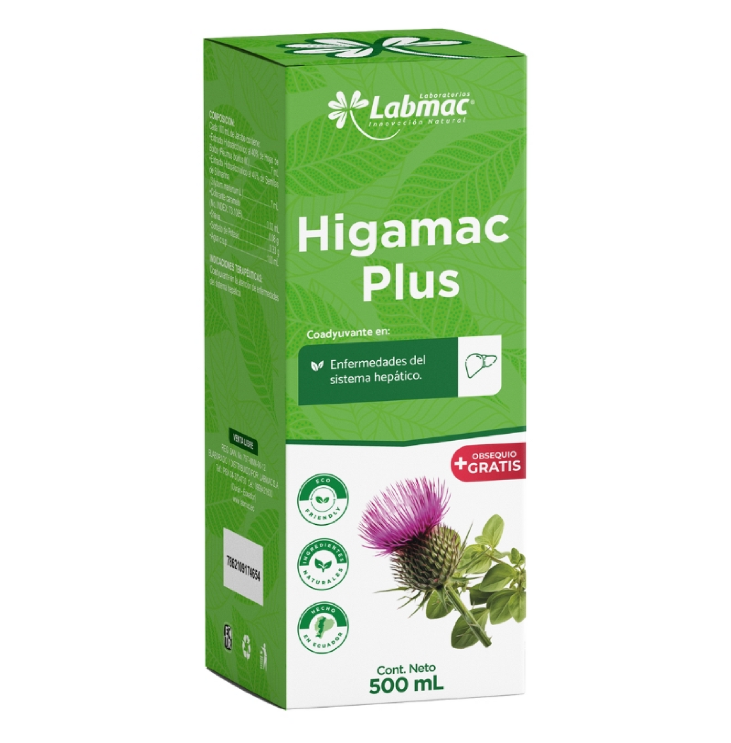 HIGAMAC PLUS JARABE 500ml – El Paraíso Vegetal