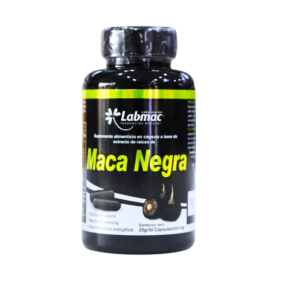 MACA NEGRA *50 CÁPSULAS – El Paraíso Vegetal