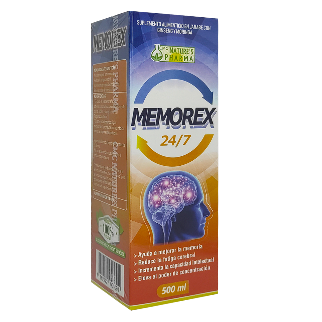 MEMOREX JARABE 500ml – El Paraíso Vegetal