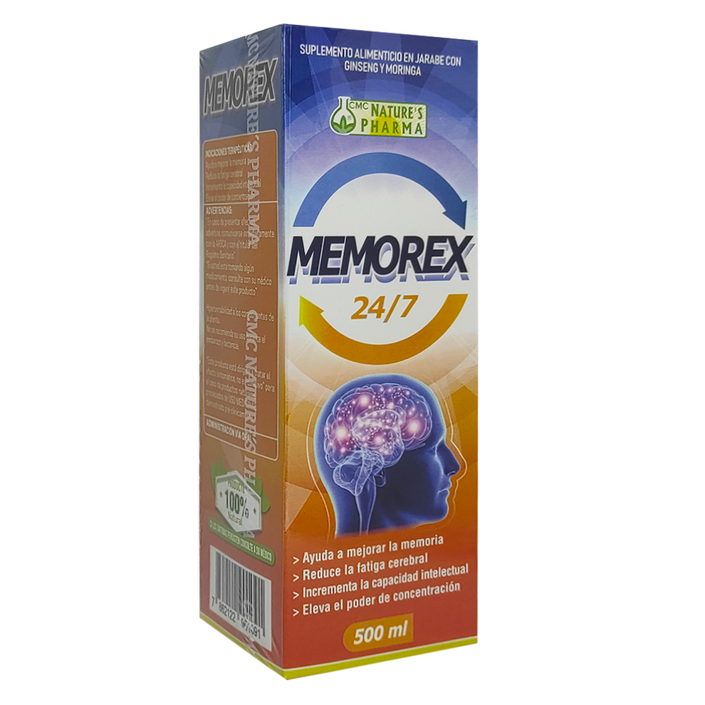 MEMOREX JARABE 500ml – El Paraíso Vegetal