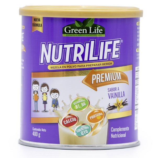 NUTRILIFE VAINILLA POTE 400g – El Paraíso Vegetal