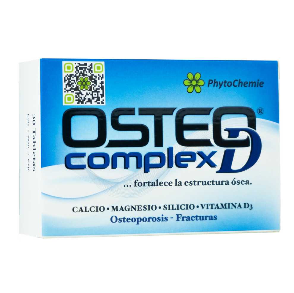 OSTEO COMPLEX D *30 TABLETAS – El Paraíso Vegetal