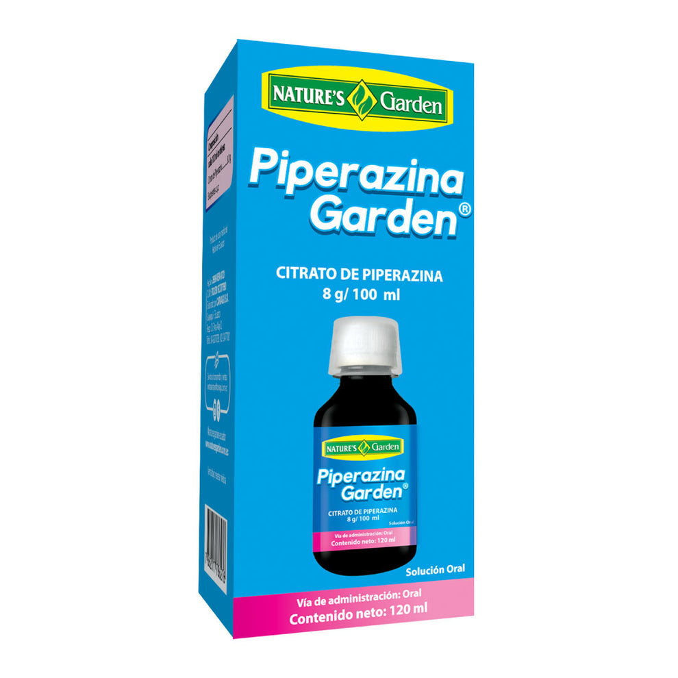 PIPERAZINA GARDEN JARABE 120ml – El Paraíso Vegetal