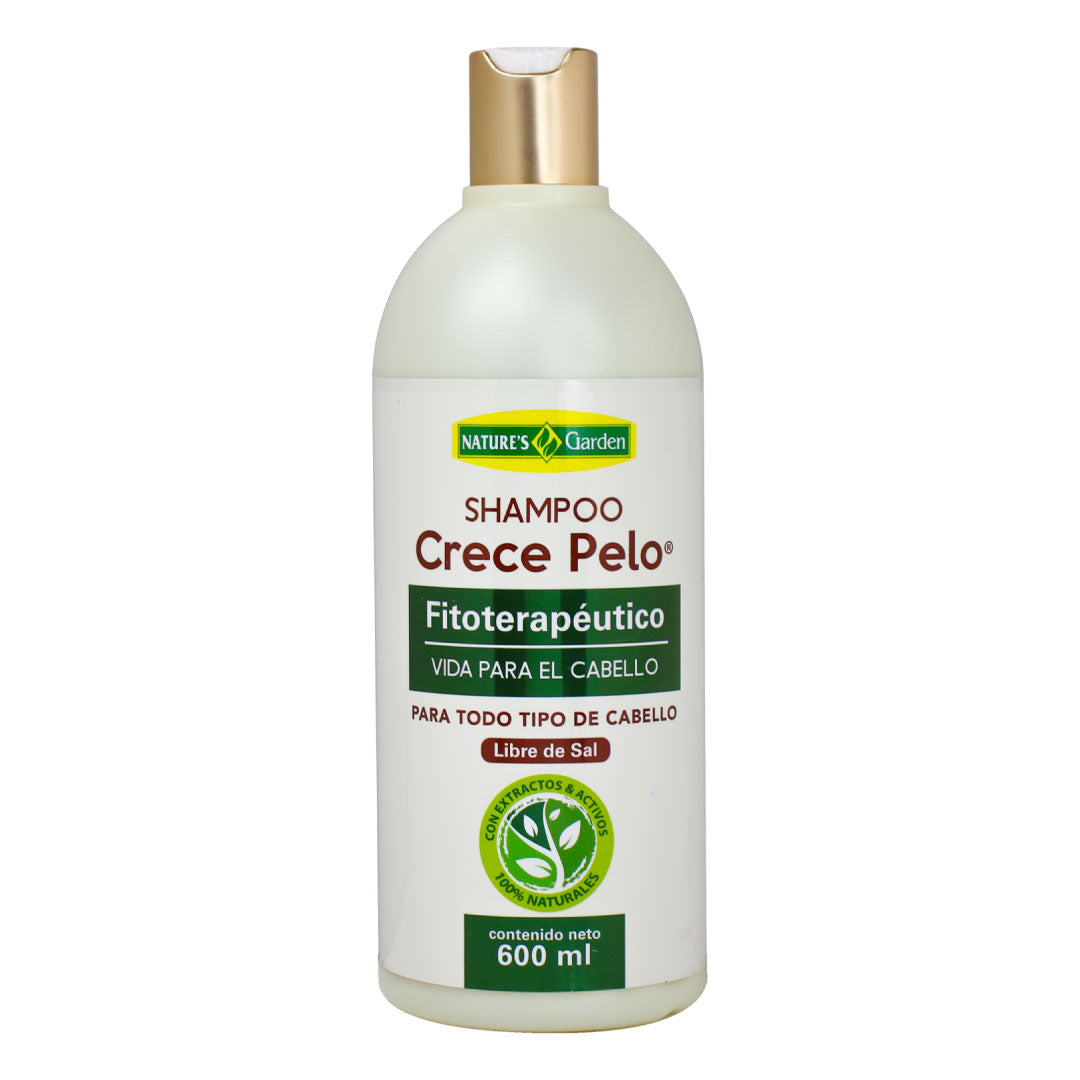 SHAMPOO CRECE PELO 600 ML. – El Paraíso Vegetal
