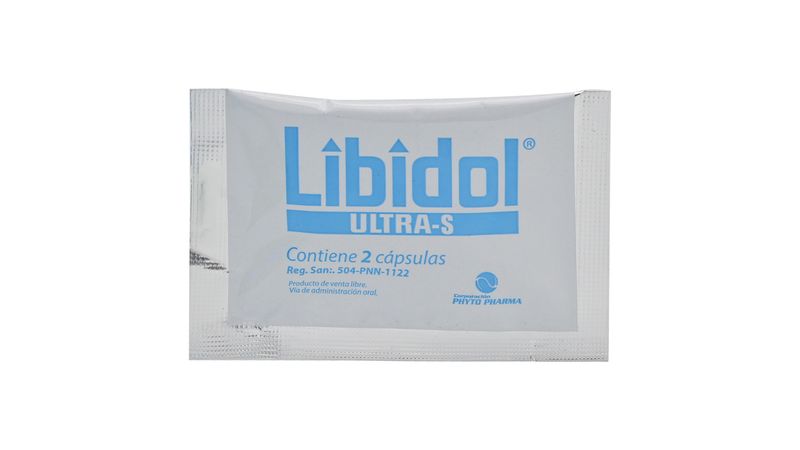 LIBIDOL SALCHET *2CÁPSULAS – El Paraíso Vegetal